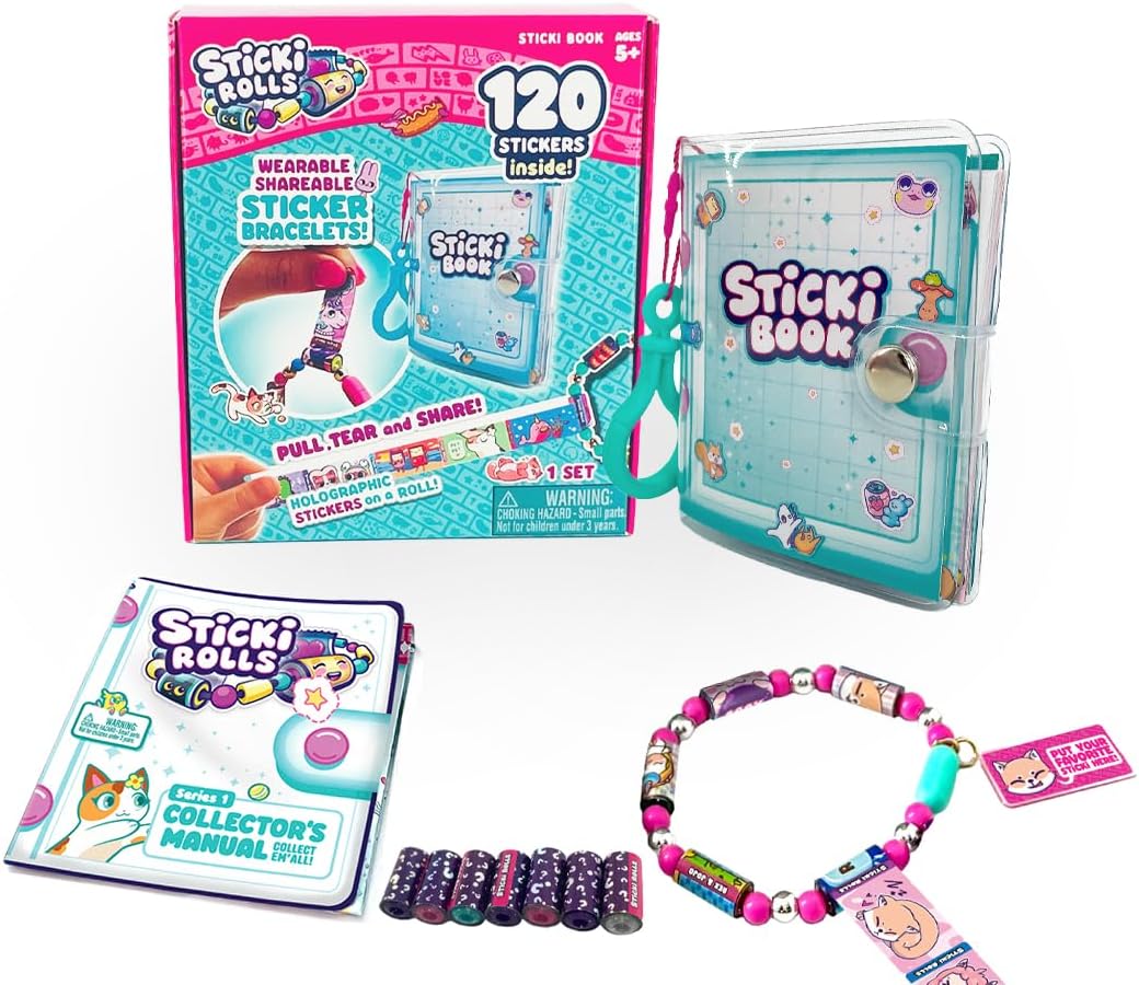 Sticki Rolls Sticki Station – Sky Castle Toys